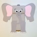 Elephant Paper Bag Puppet Printable Kid's Craft