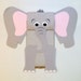 Elephant Paper Bag Puppet Printable Kid's Craft