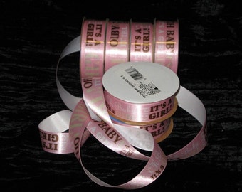 Baby girl ribbon | Etsy