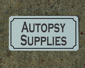 Autopsy | Etsy