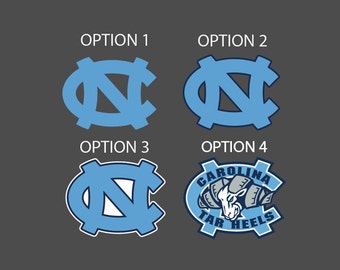 Unc vinyl decal | Etsy