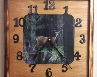 Deer clock | Etsy