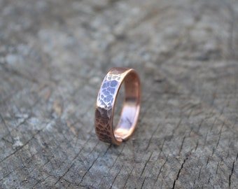 Copper ring simple copper ring adjustable copper ring