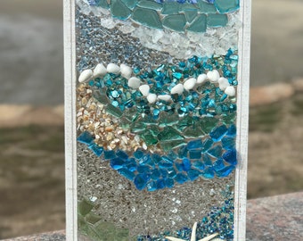 Sea glass window | Etsy