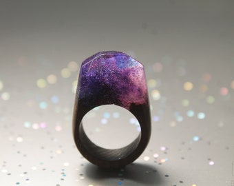 Galaxy ring | Etsy