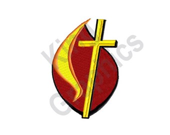 Methodist cross | Etsy