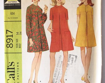 1960s dress pattern | Etsy