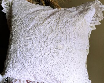 Lace cushion | Etsy