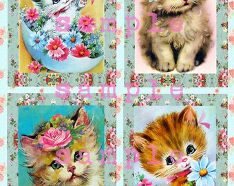 Kitten clipart | Etsy