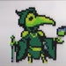Shovel Knight Plague Knight Bead Sprite