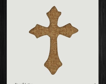 Cross stencil | Etsy