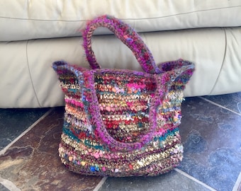 Crochet tote bag | Etsy