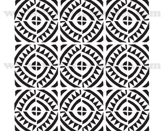 Aztec stencil | Etsy