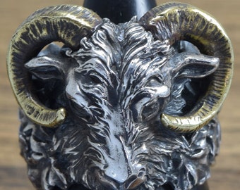Goat ring | Etsy