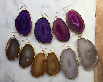 Agate jewelry | Etsy