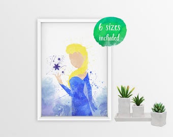 Frozen wall art | Etsy