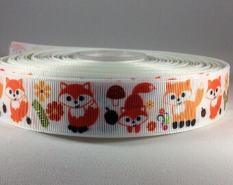 Woodland ribbon | Etsy