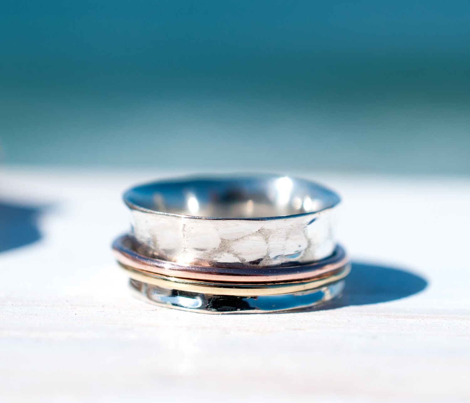 Spinner Ring Spinning Spin Meditation Yoga Anxiety