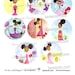Tia Collection Printable JPG/PDF Sticker Sheet Collage