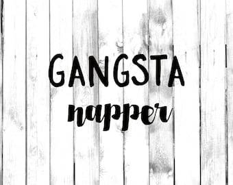 Gangster decal | Etsy