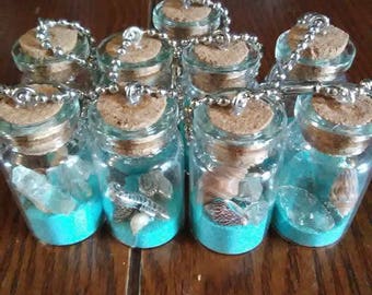 Sand bottle keychain | Etsy