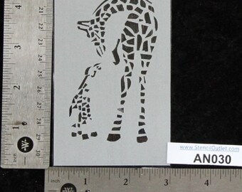 Giraffe stencil | Etsy