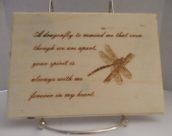 Dragonfly poem | Etsy
