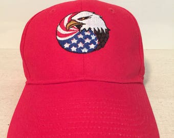 Embroidered eagle | Etsy