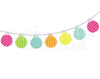 Lanterns clip art | Etsy
