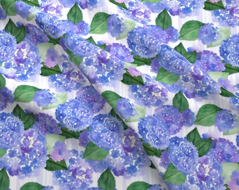 Hydrangea fabric | Etsy