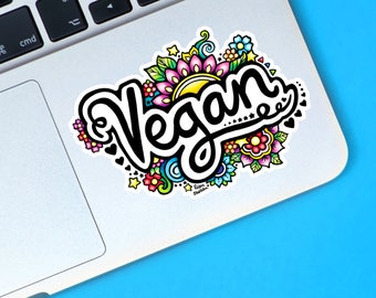 Vegan sticker | Etsy
