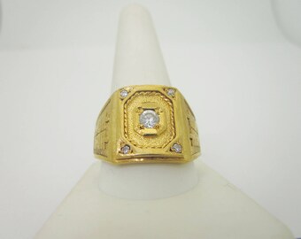 24k gold ring | Etsy