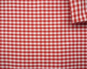 Red white checkered | Etsy