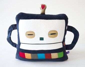 Robot plush | Etsy