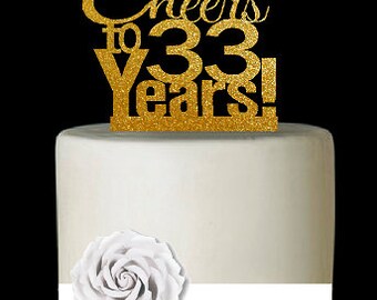 33rd anniversary | Etsy