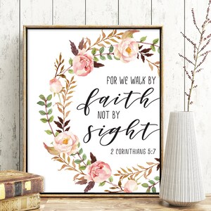 Bible verse print | Etsy