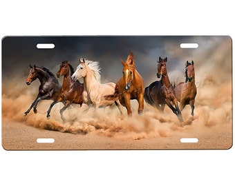 Horse license plate | Etsy