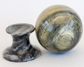 Marble sphere | Etsy