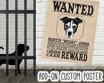Custom wanted poster | Etsy
