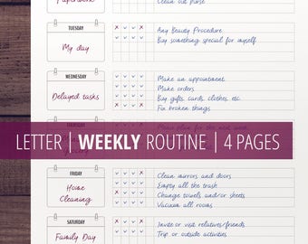 Flylady planner | Etsy