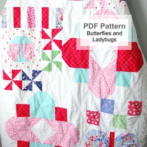 Baby quilt pattern | Etsy