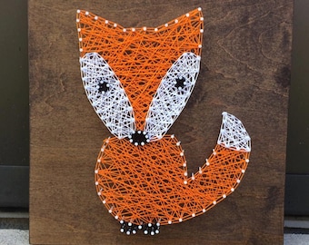 Fox string art | Etsy