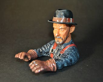 Tamiya Psycho Miko mini 1/10 scale RC driver head unpainted