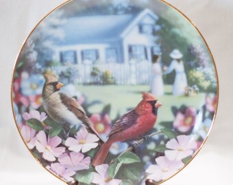 Cardinal plate | Etsy