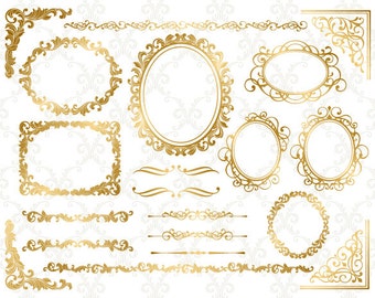 Corner clipart | Etsy