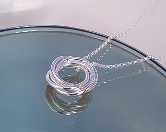 5 rings necklace | Etsy