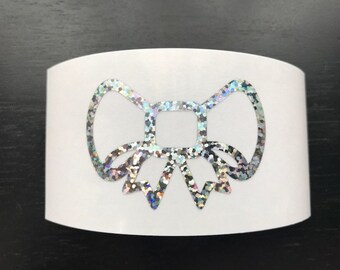 Mini Ribbons Wall Quote Decal Bow Decal Bow Sticker