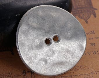 Silver buttons | Etsy