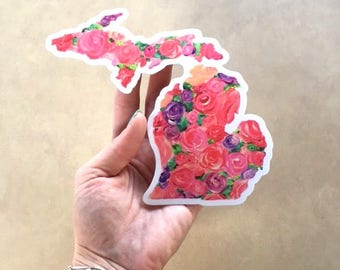 Michigan car decal | Etsy