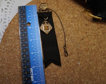 Mourning watch fob | Etsy